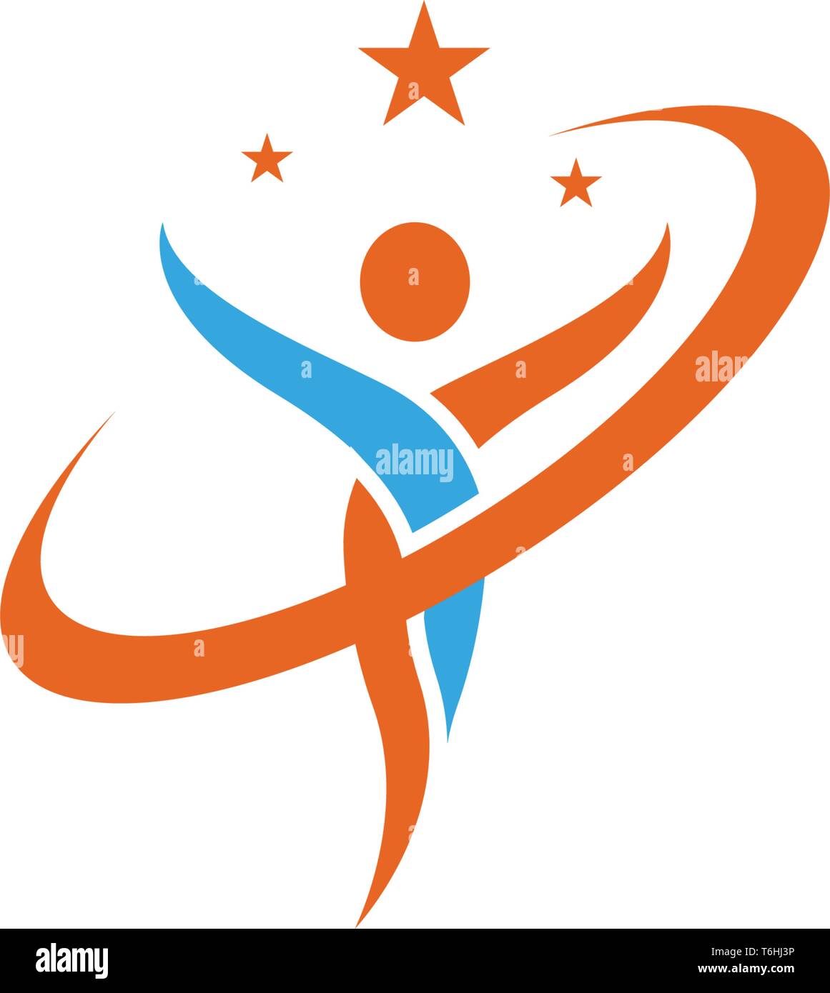 Human character logo sign illustration vector design Stock Vector Image ...