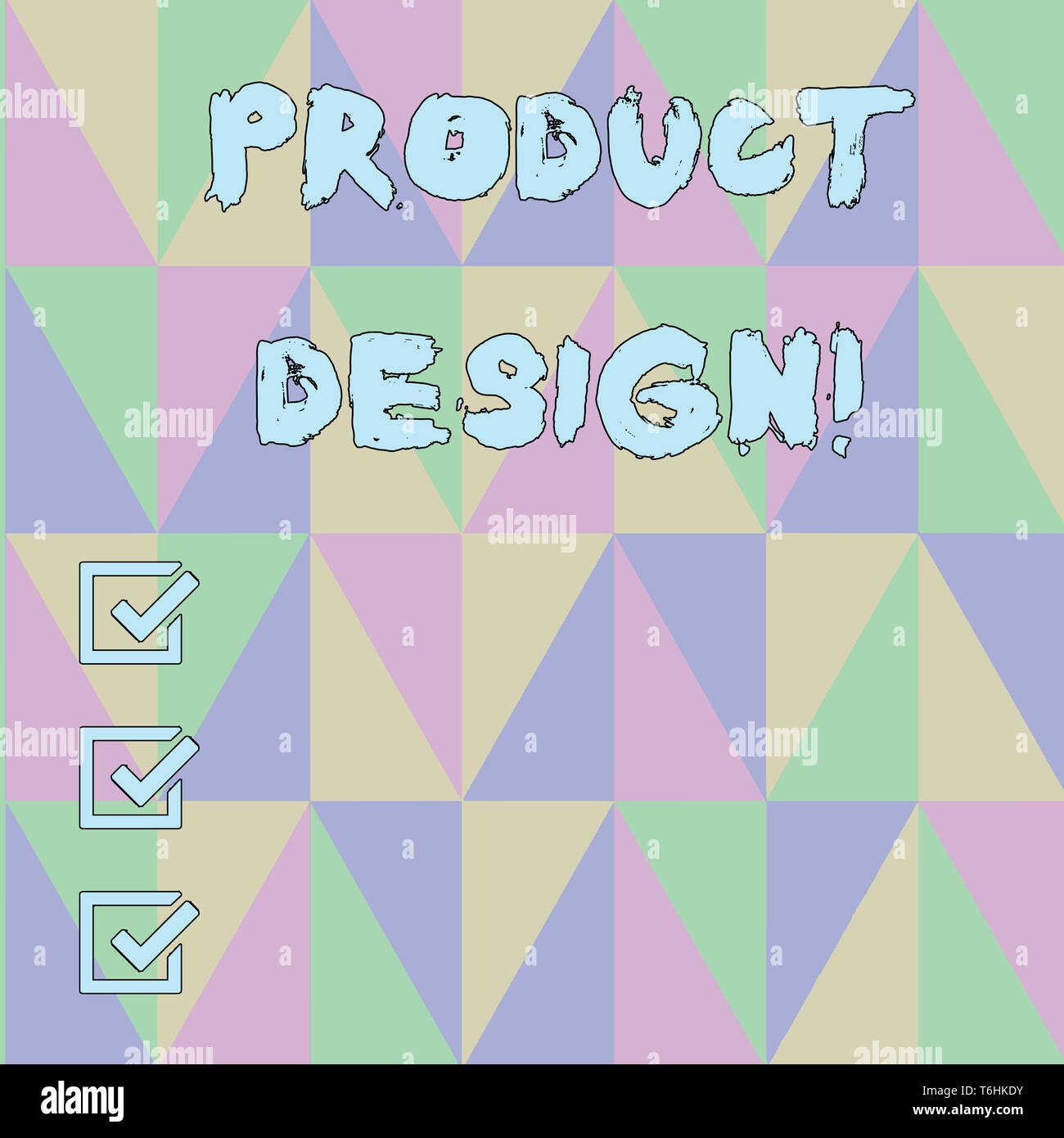 Handwriting text Product Design. Conceptual photo process of creating or improving a product for ...