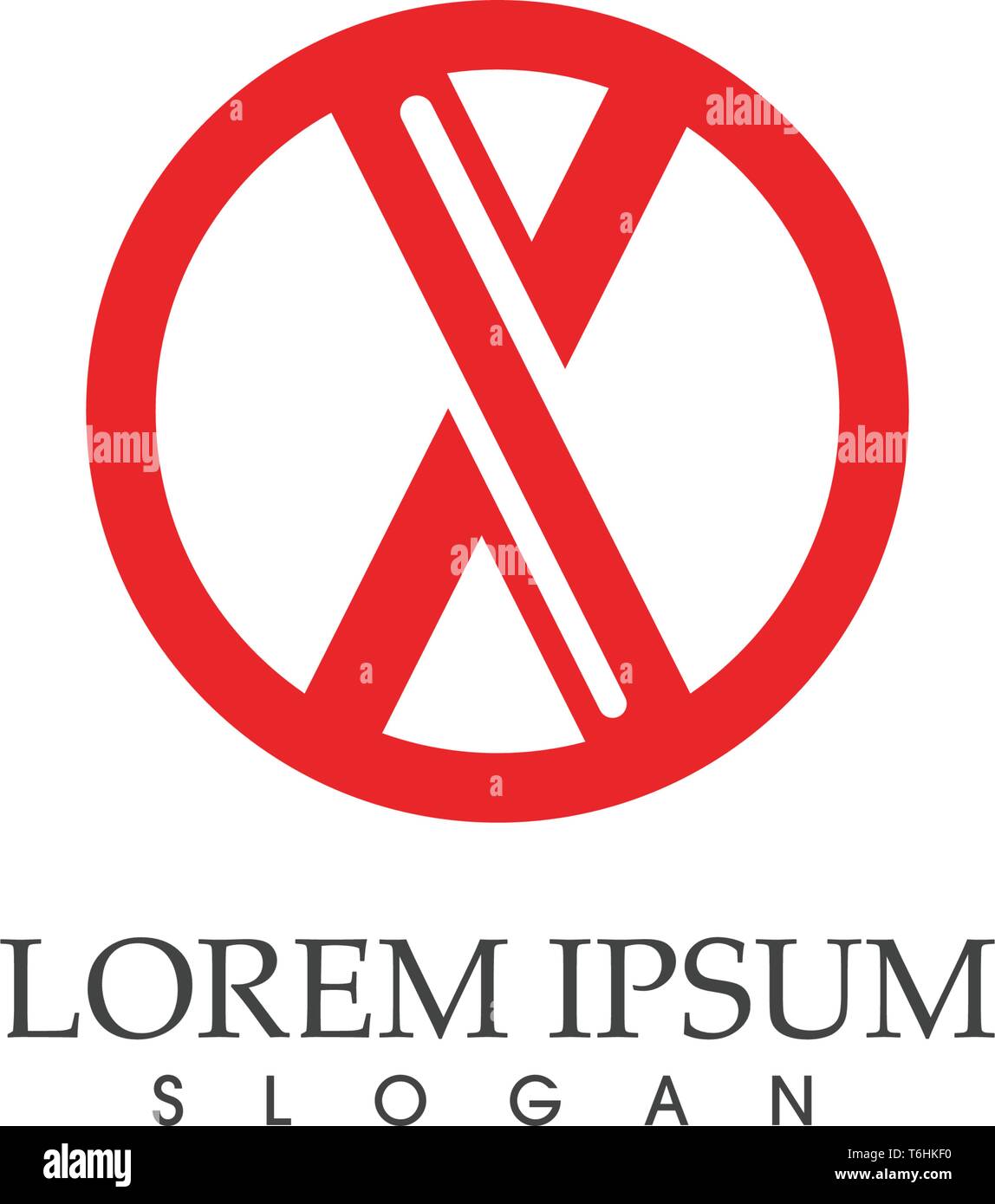 X letter logo and symbol vector Stock Vector Image & Art - Alamy