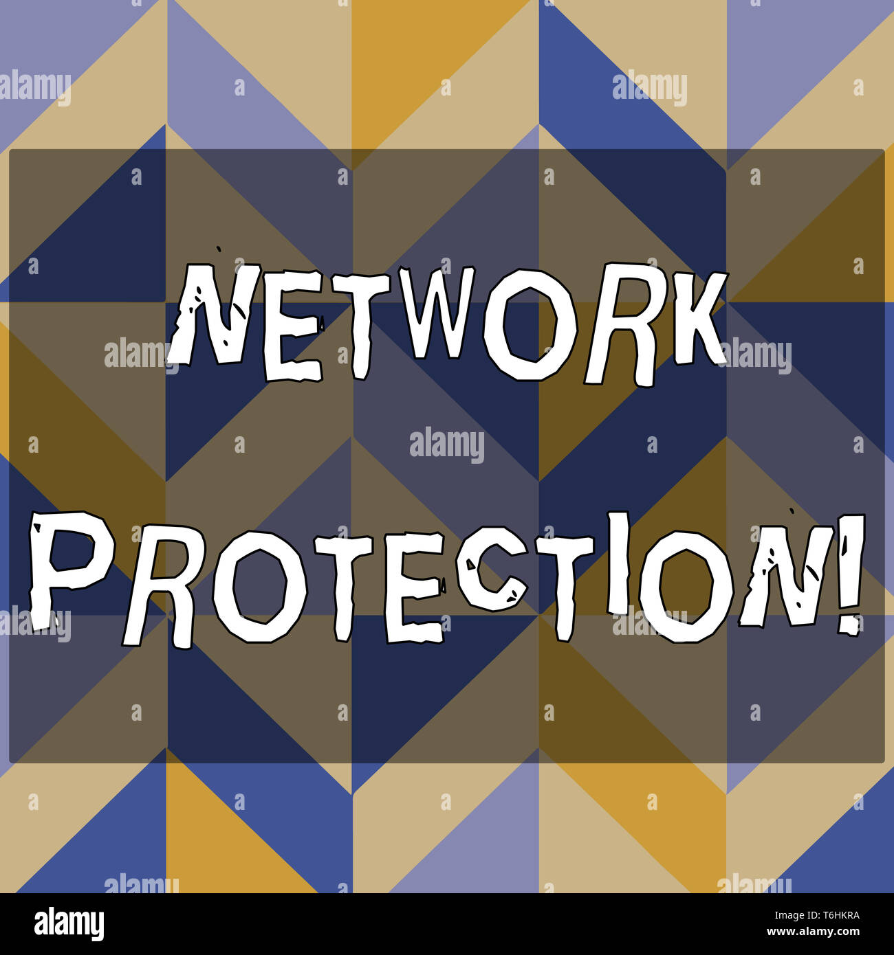 Text sign showing Network Protection. Business photo text protect the ...