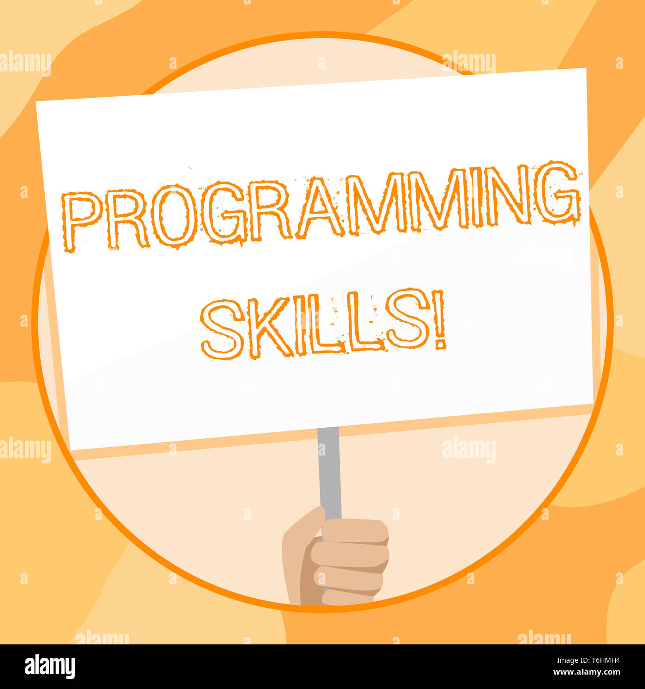 Handwriting Text Writing Programming Skills Conceptual Photo Skills Vital To Write A Program So