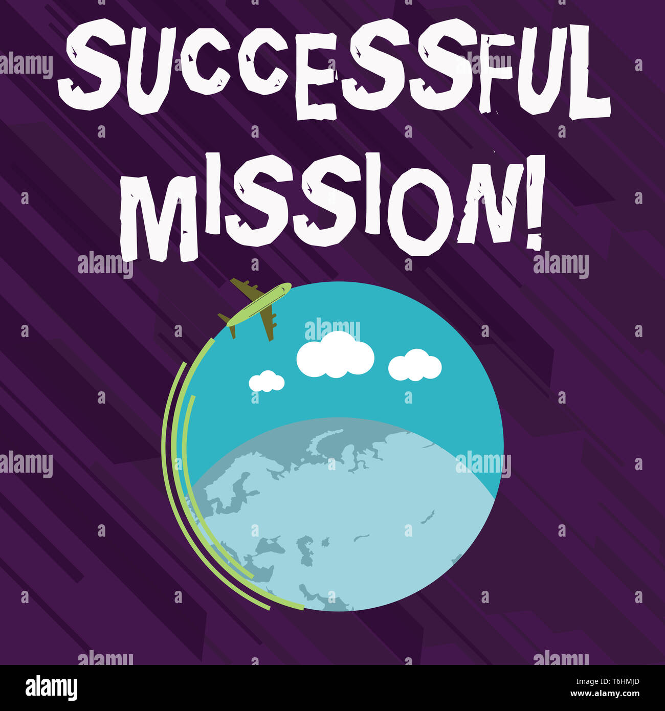 Conceptual hand writing showing Successful Mission. Concept meaning ...