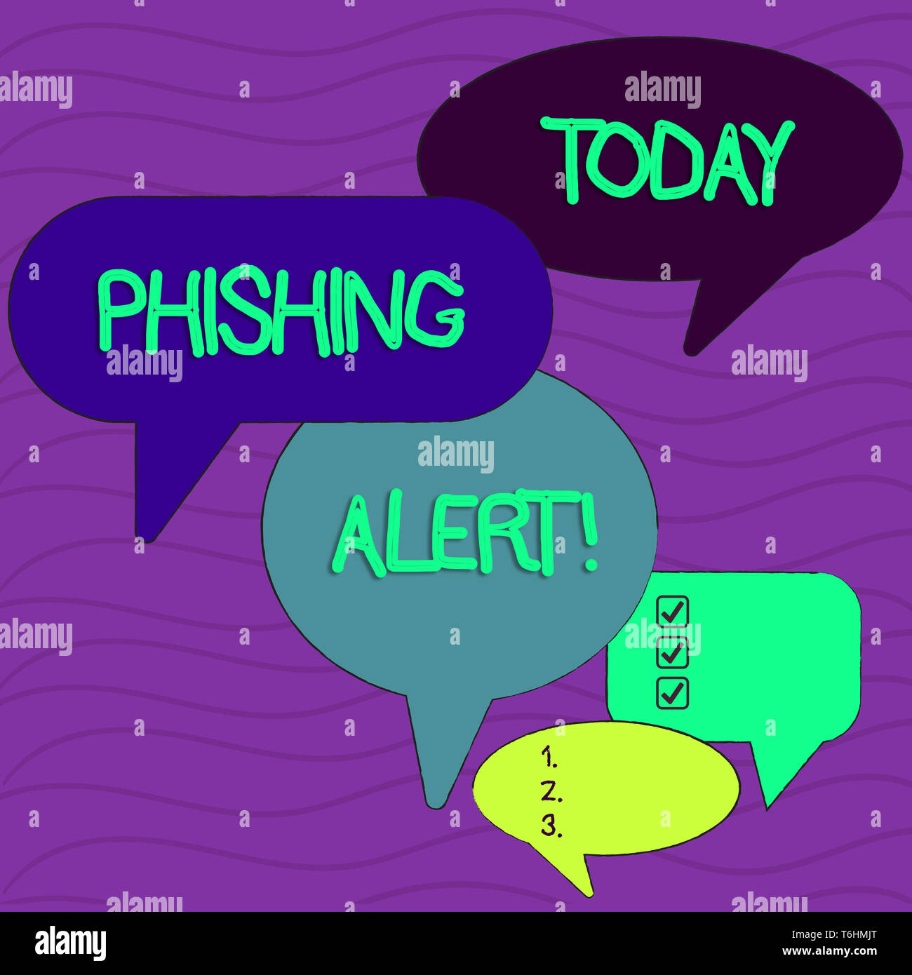 Conceptual hand writing showing Phishing Alert. Concept meaning Be ...