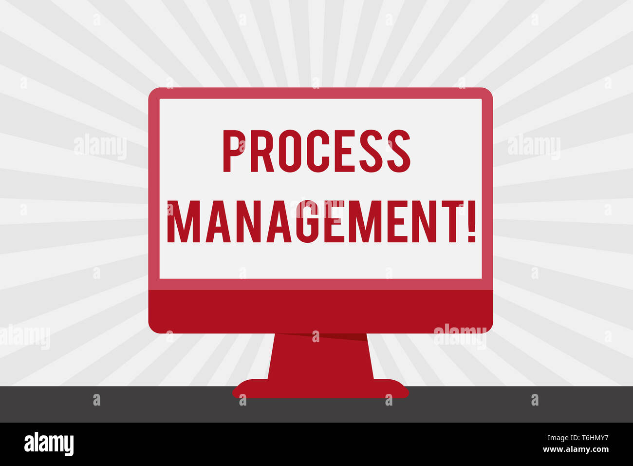 Handwriting Text Process Management Conceptual Photo Aligning Processes With An Organization S