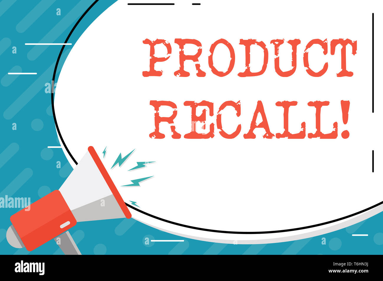 Handwriting text Product Recall. Conceptual photo process of retrieving ...