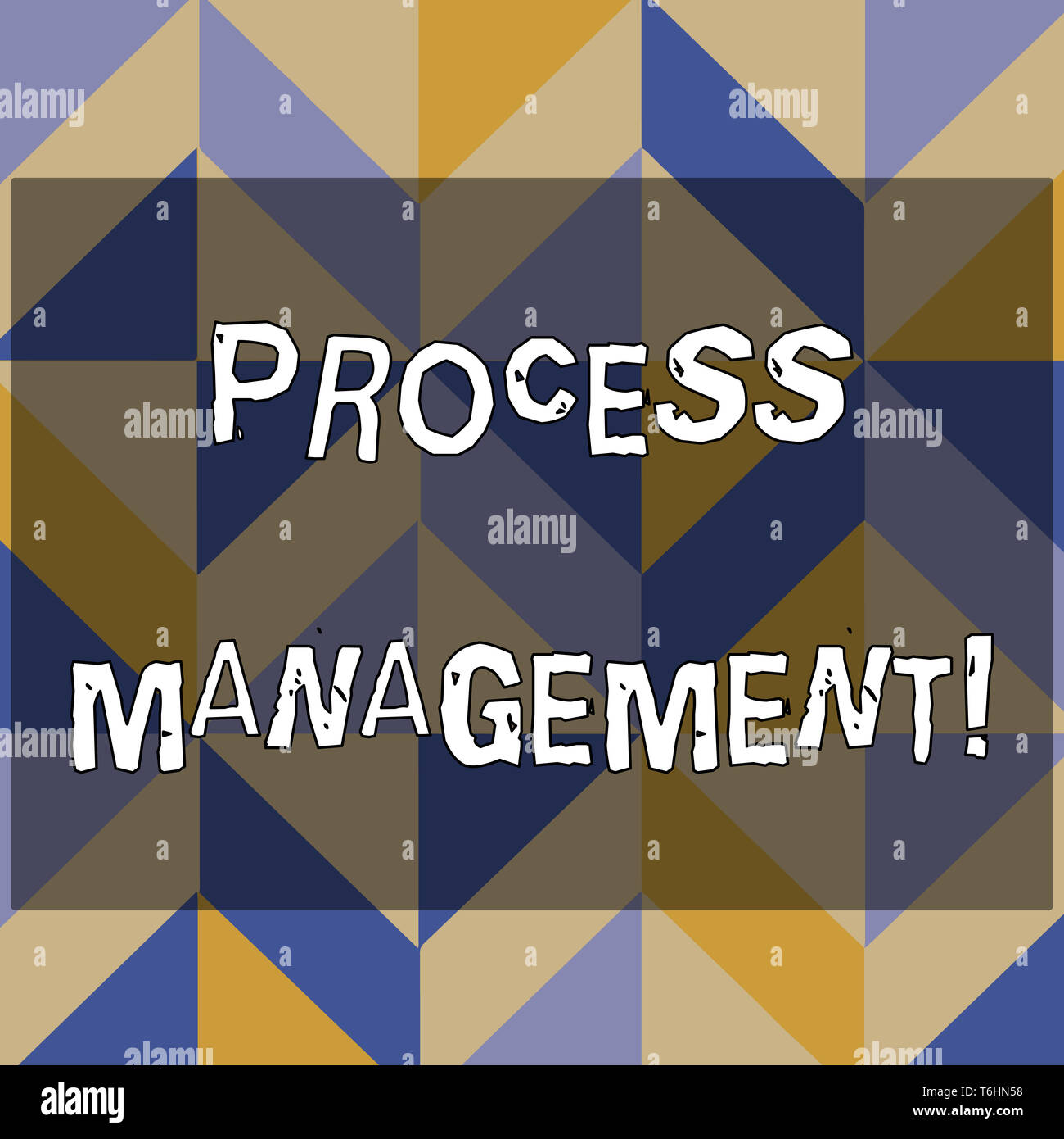 Text sign showing Process Management. Business photo text aligning ...