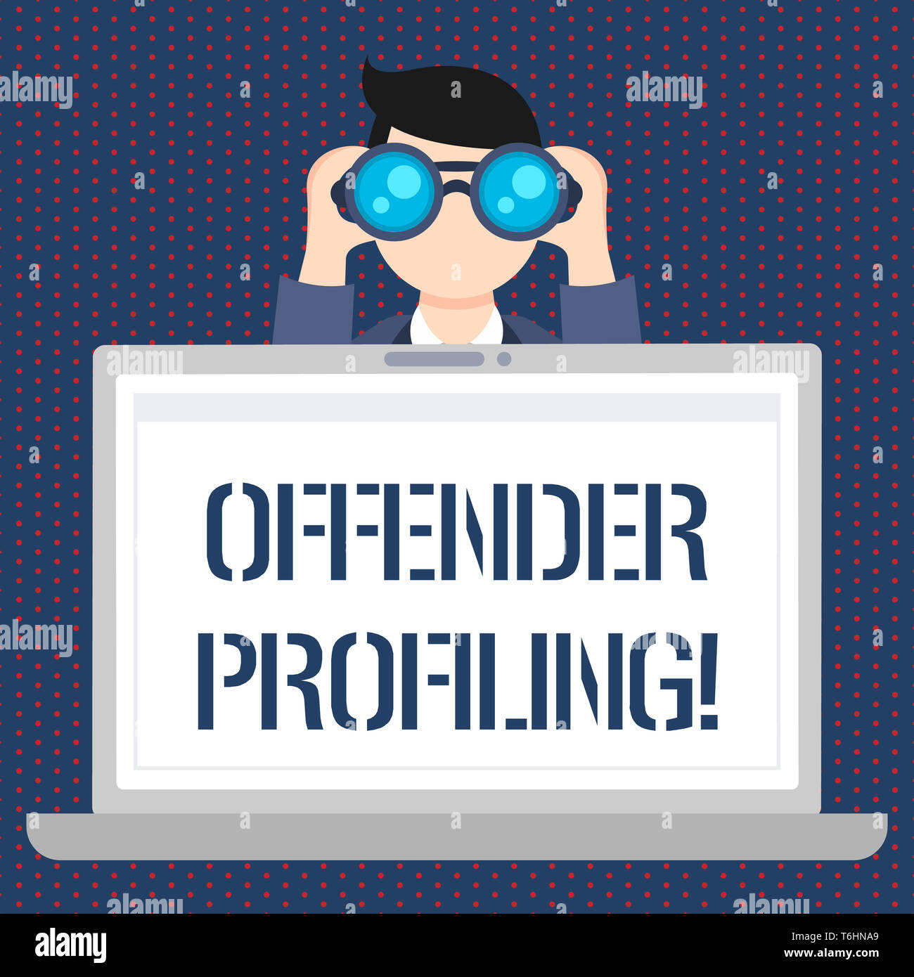 Handwriting text Offender Profiling. Conceptual photo Develop profiles ...