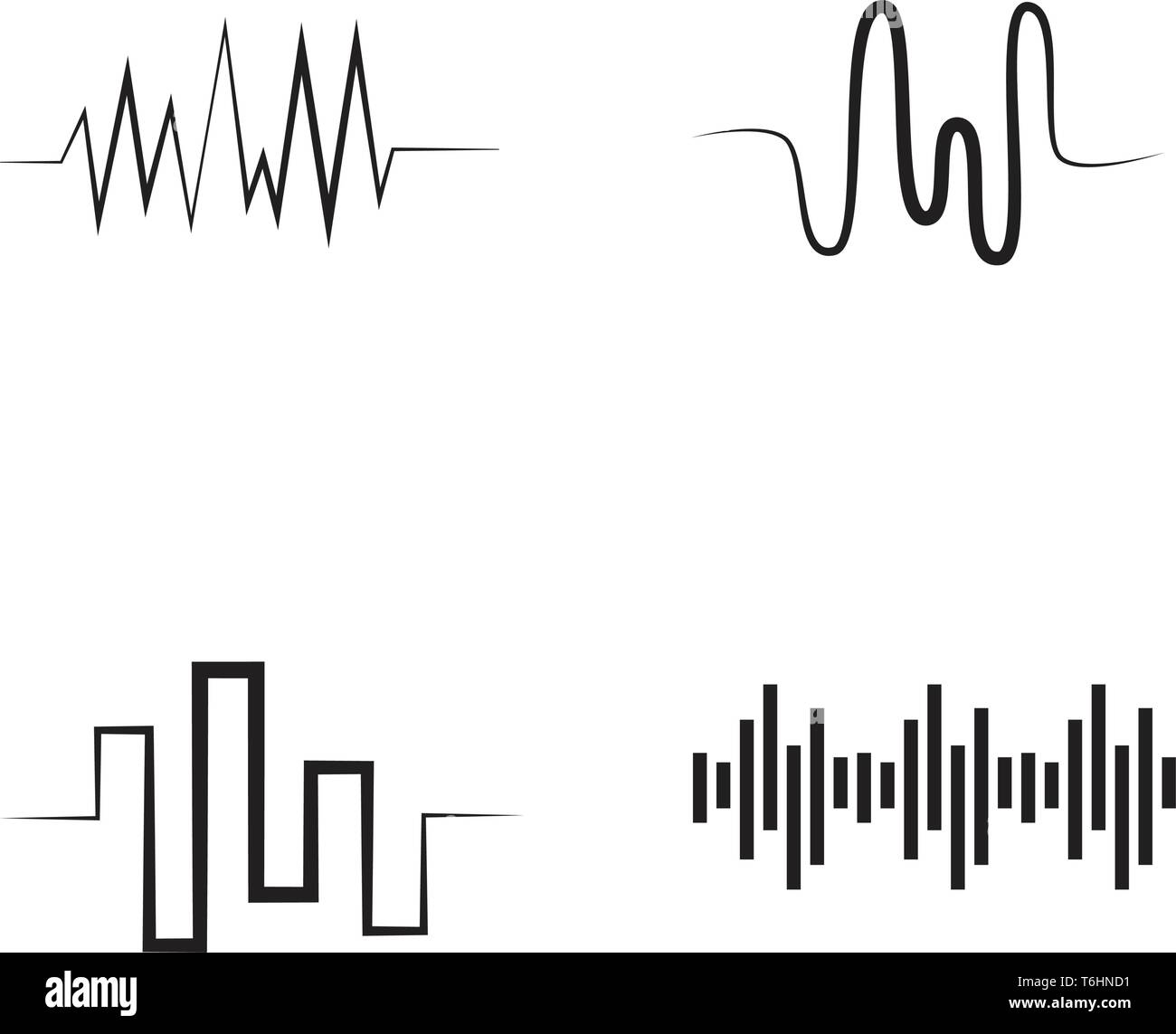 Soundwave concept art Cut Out Stock Images & Pictures - Alamy