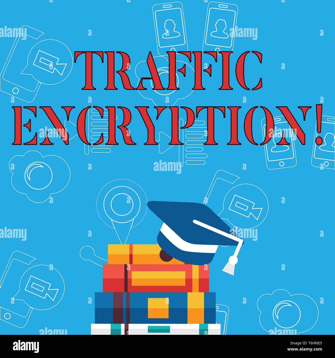 Word Writing Text Traffic Encryption Business Photo Showcasing Method Of Securing The