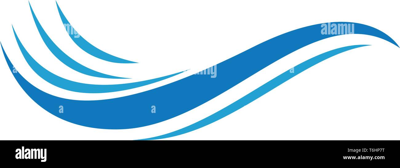 Wave beach logo and symbol vector Stock Vector Image & Art - Alamy