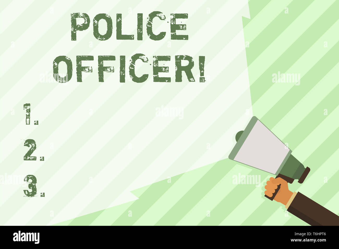 Word writing text Police Officer. Business photo showcasing a ...