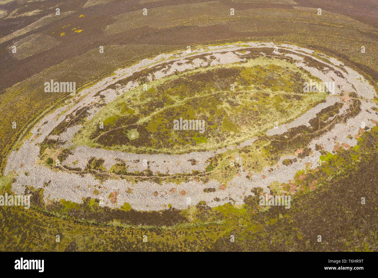 Iron Age Hill Fort Aerial High Resolution Stock Photography and Images ...