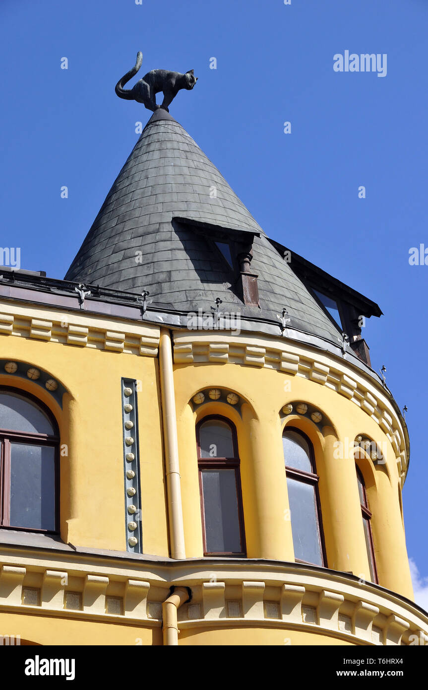 Riga cat house hi-res stock photography and images - Alamy