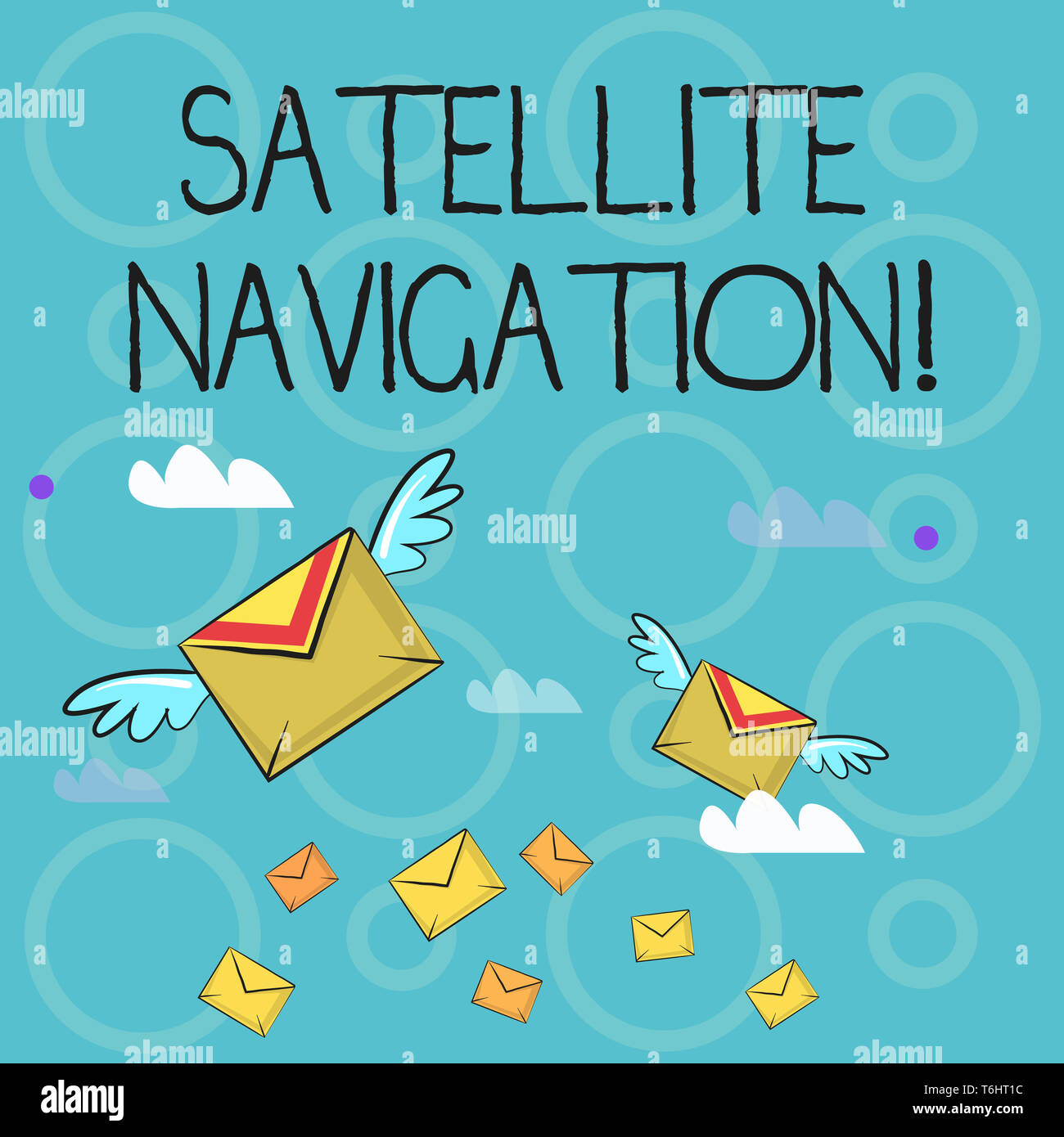 Conceptual hand writing showing Satellite Navigation. Concept meaning ...