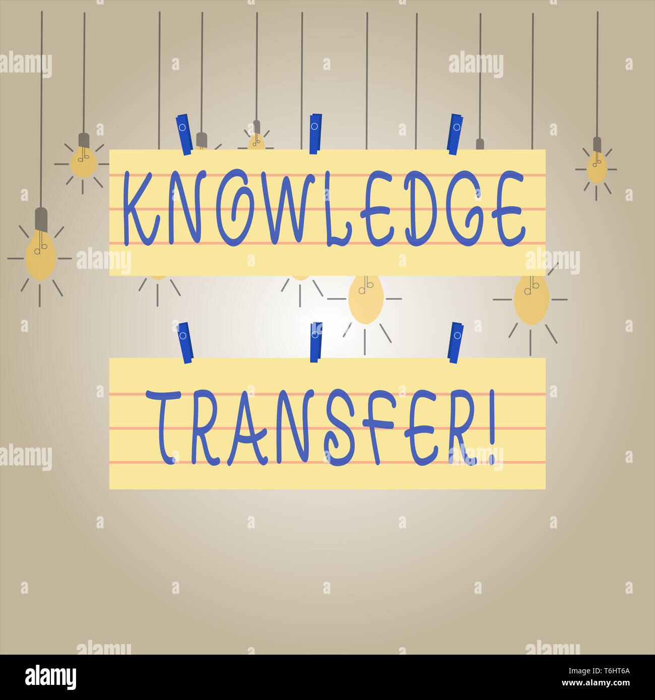 Writing note showing Knowledge Transfer. Business concept for sharing ...