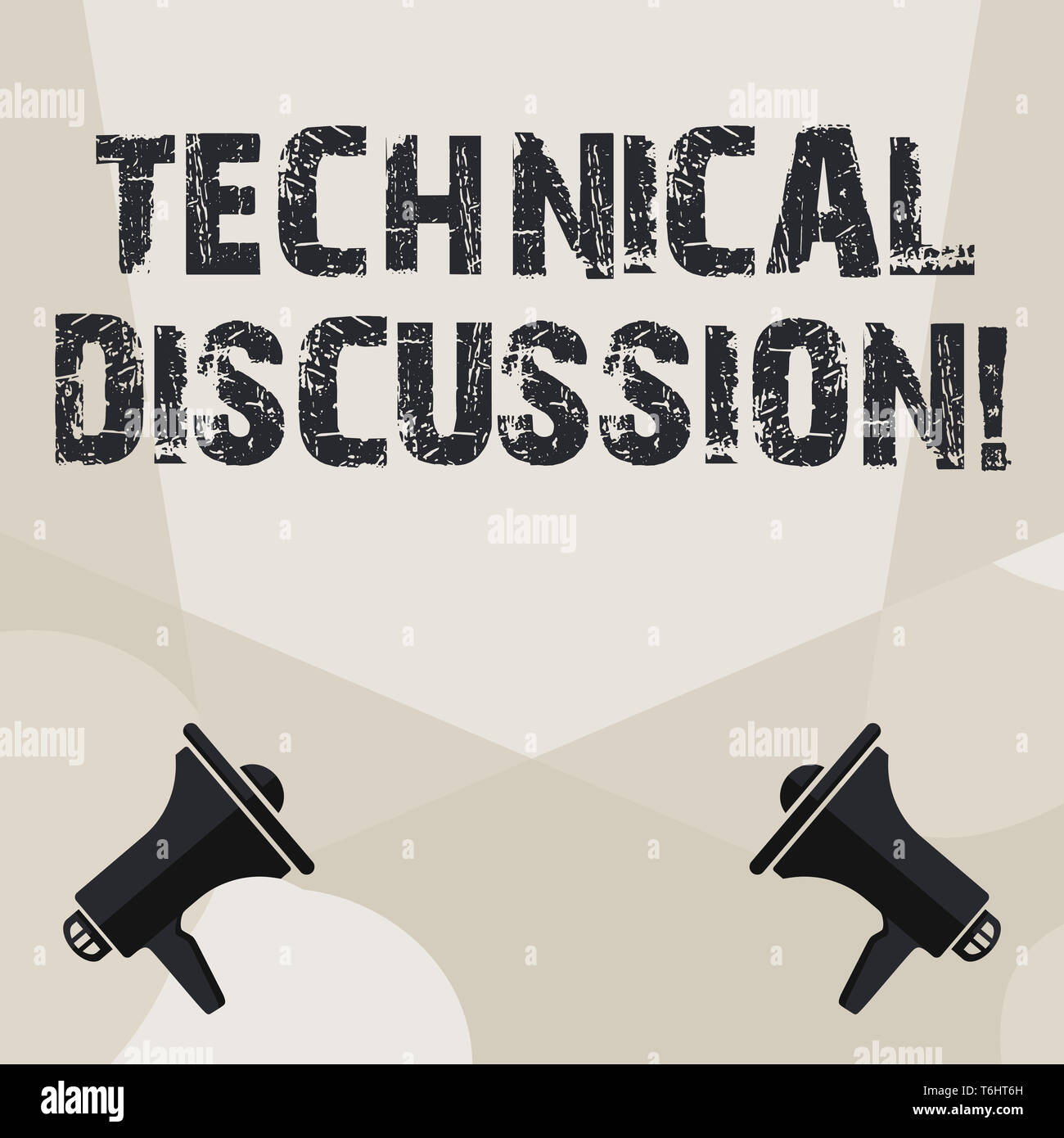 Conceptual hand writing showing Technical Discussion. Concept meaning ...