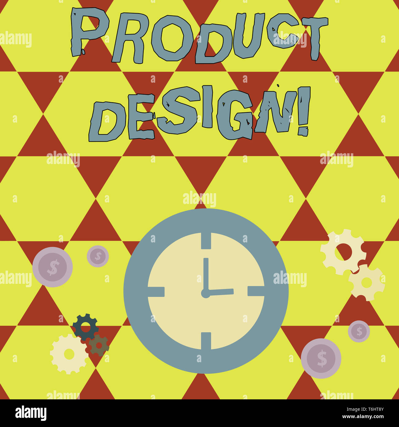 Conceptual hand writing showing Product Design. Concept meaning process of creating or improving ...