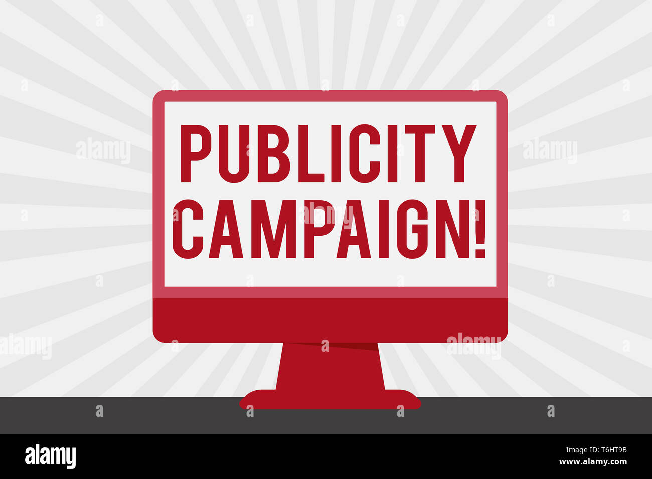 Handwriting text Publicity Campaign. Conceptual photo an effort to ...
