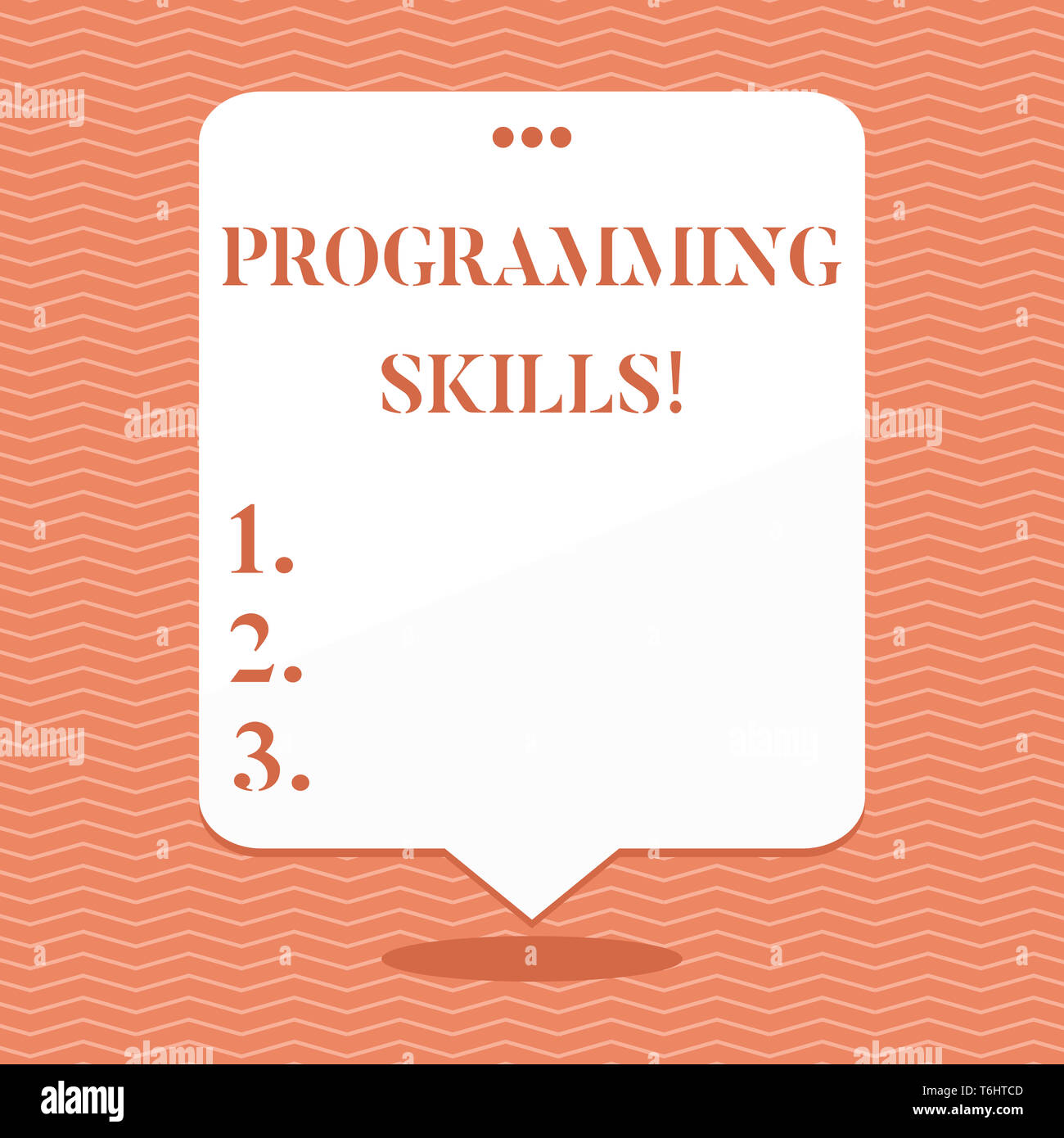Conceptual hand writing showing Programming Skills. Concept meaning skills vital to write a ...