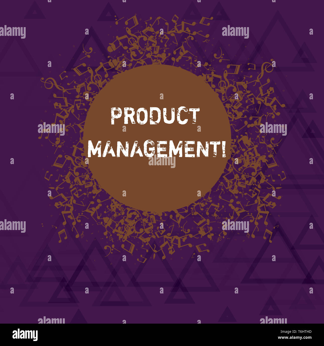 Writing note showing Product Management. Business concept for ...
