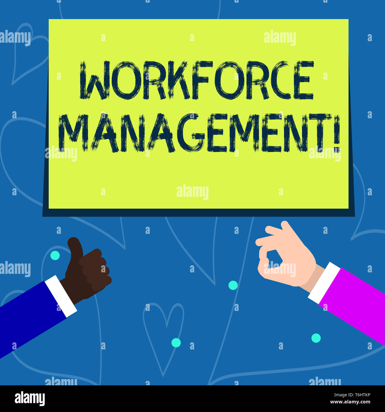 Conceptual hand writing showing Workforce Management. Concept meaning ...