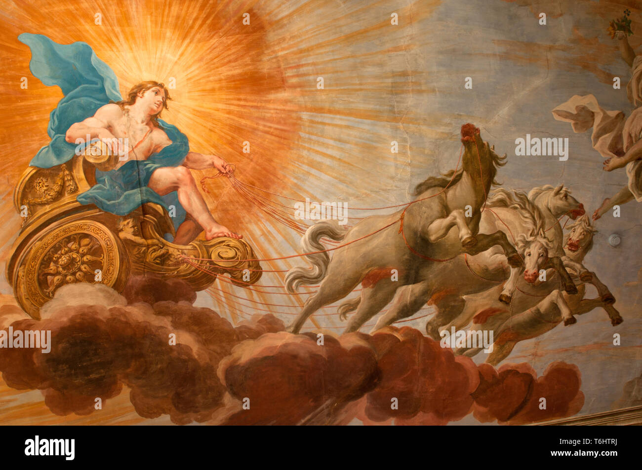 Greek Myths Apollo With His Chariot