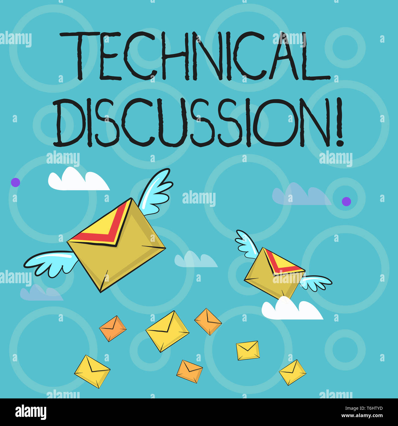 Conceptual hand writing showing Technical Discussion. Concept meaning ...