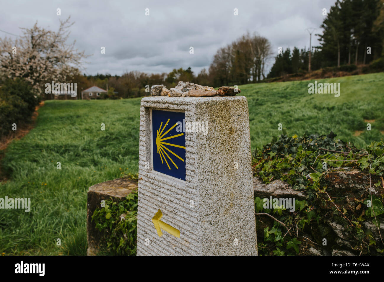 Pilgrim guide hi-res stock photography and images - Alamy