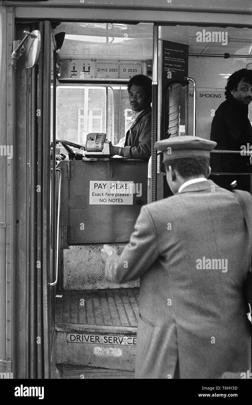 1970s bus driver hi-res stock photography and images - Alamy