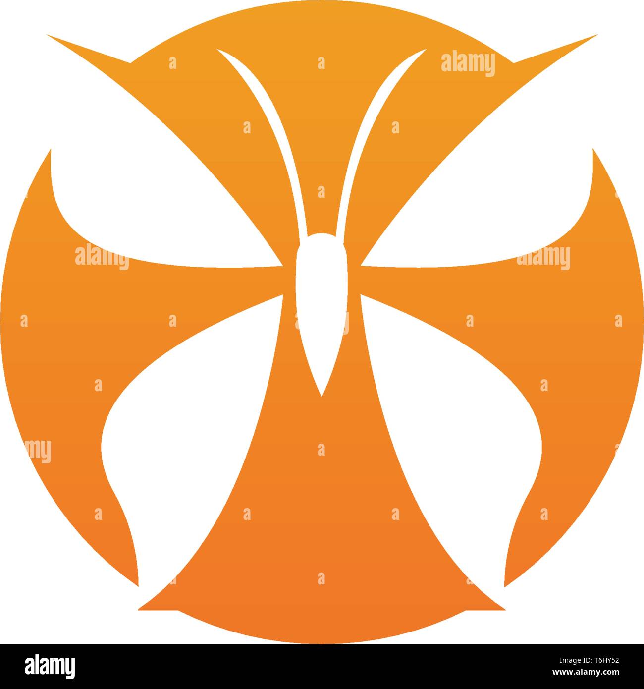 Star butterfly logo vector vectors hi-res stock photography and images ...