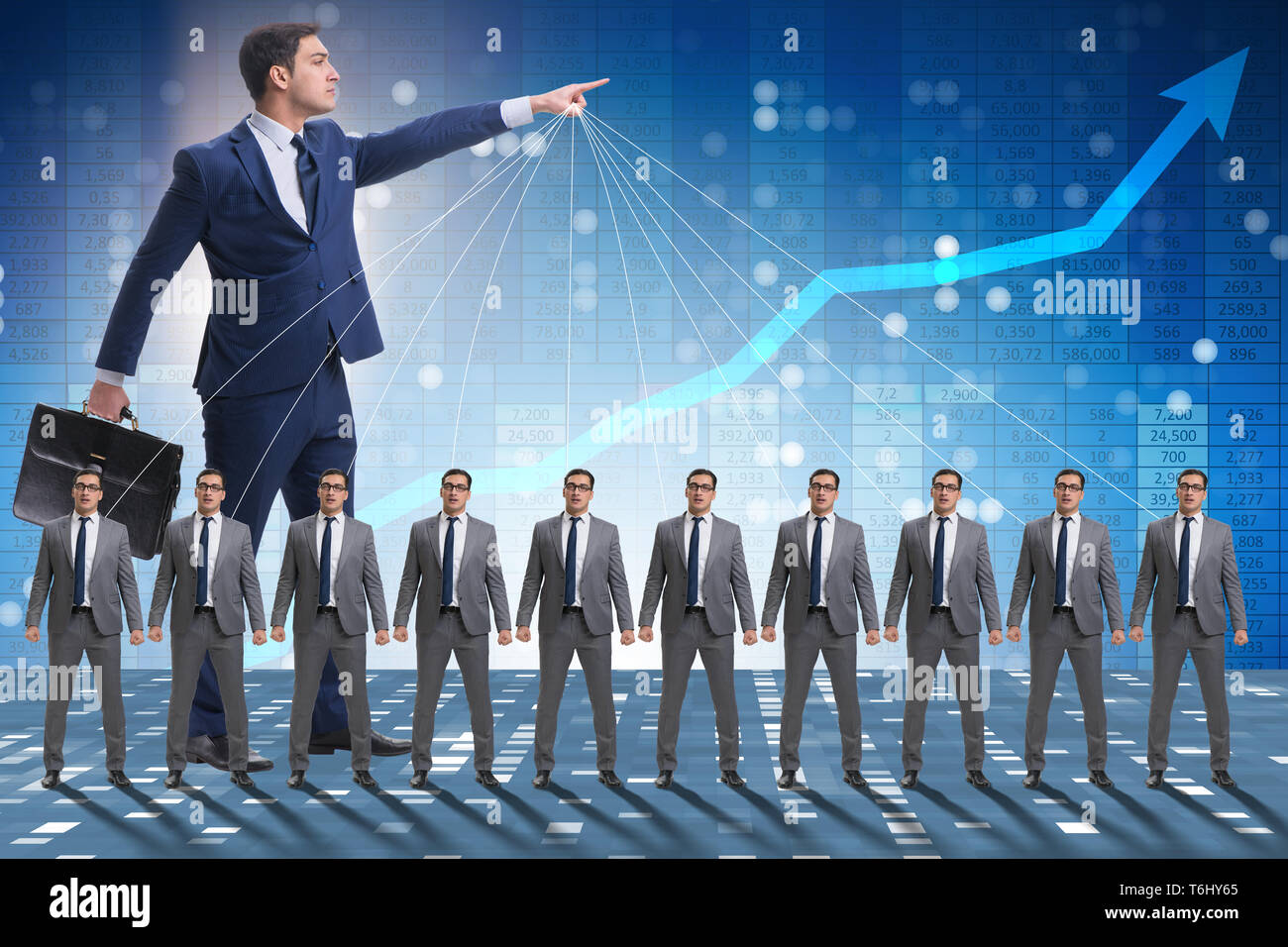 Dictator boss employees hi-res stock photography and images - Alamy