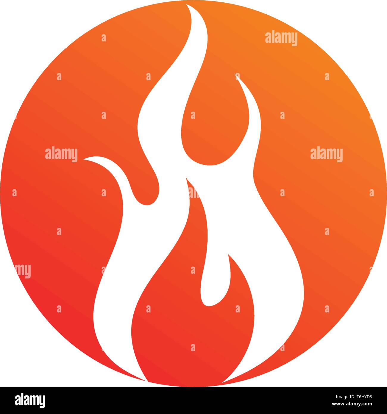 Fire flame vector illustration design template Stock Vector Image & Art ...