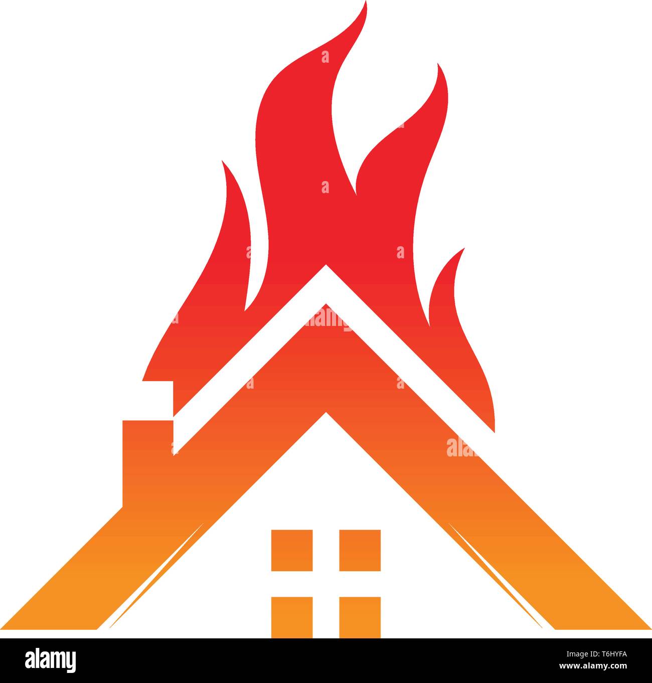Fire flame vector illustration design template Stock Vector Image & Art ...