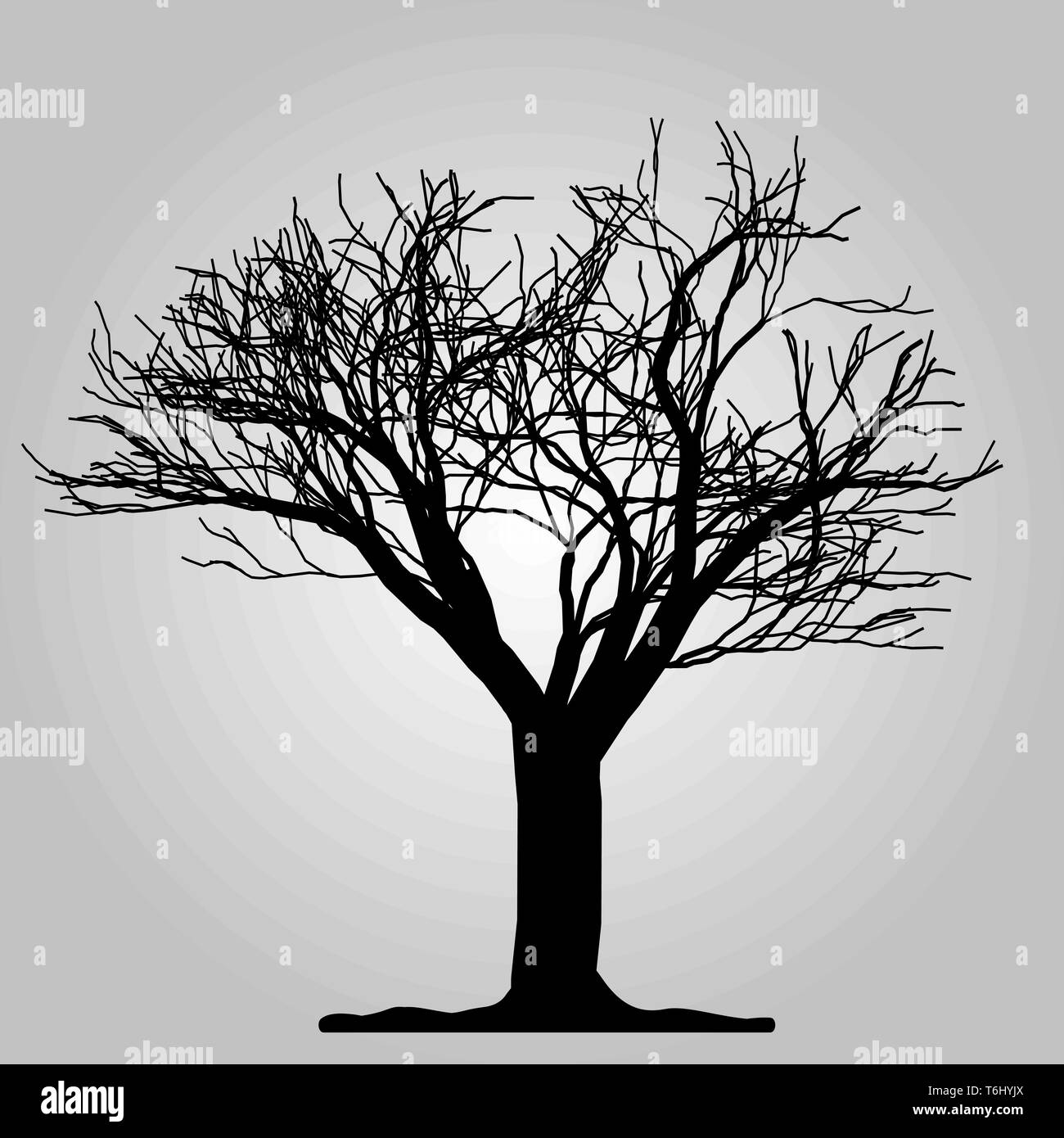 Tree icon. Forest symbol. Flat web sign on white background. Vector ...