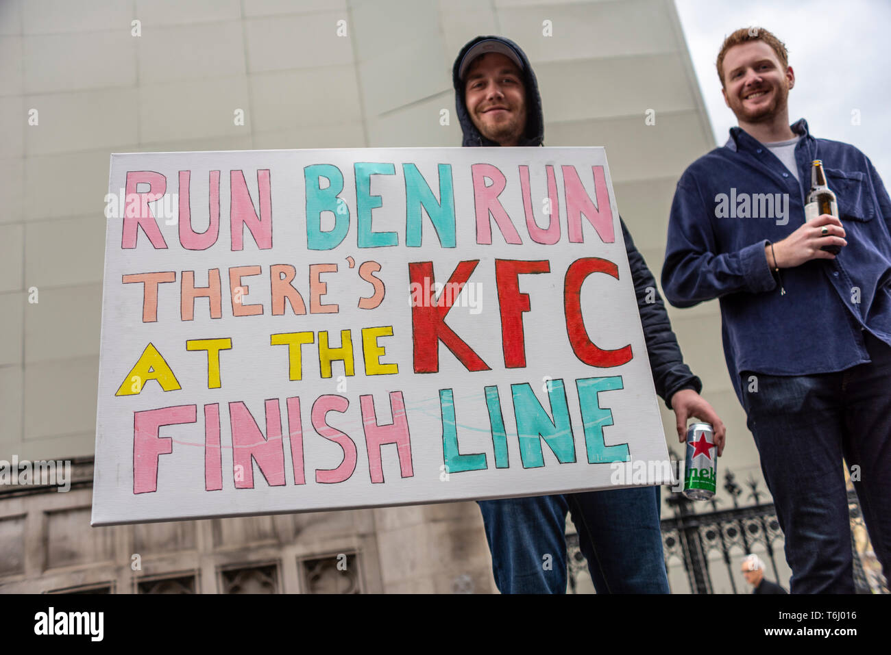 Theres kfc at the finish hi-res stock photography and images - Alamy