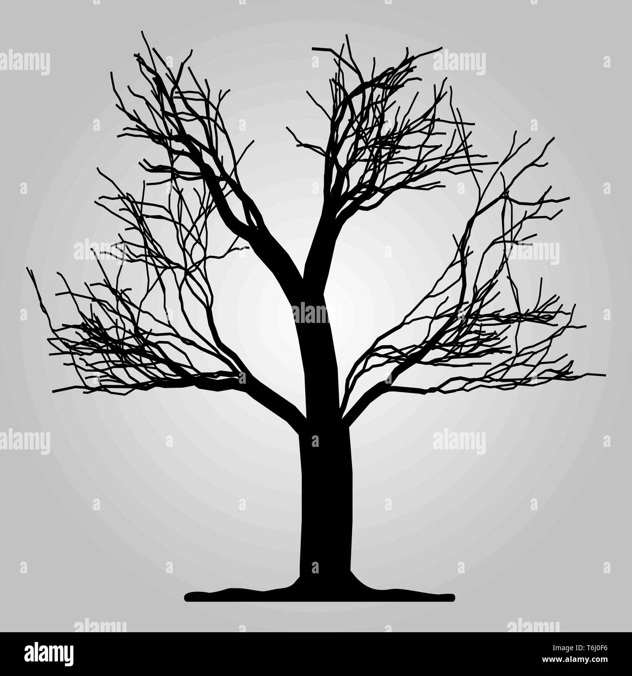 Tree icon. Forest symbol. Flat web sign on white background. Vector ...