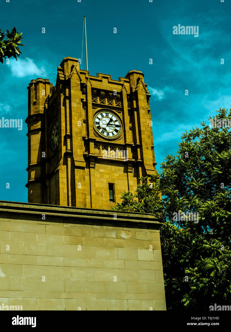 Australia melbourne clock tower old hi-res stock photography and images ...