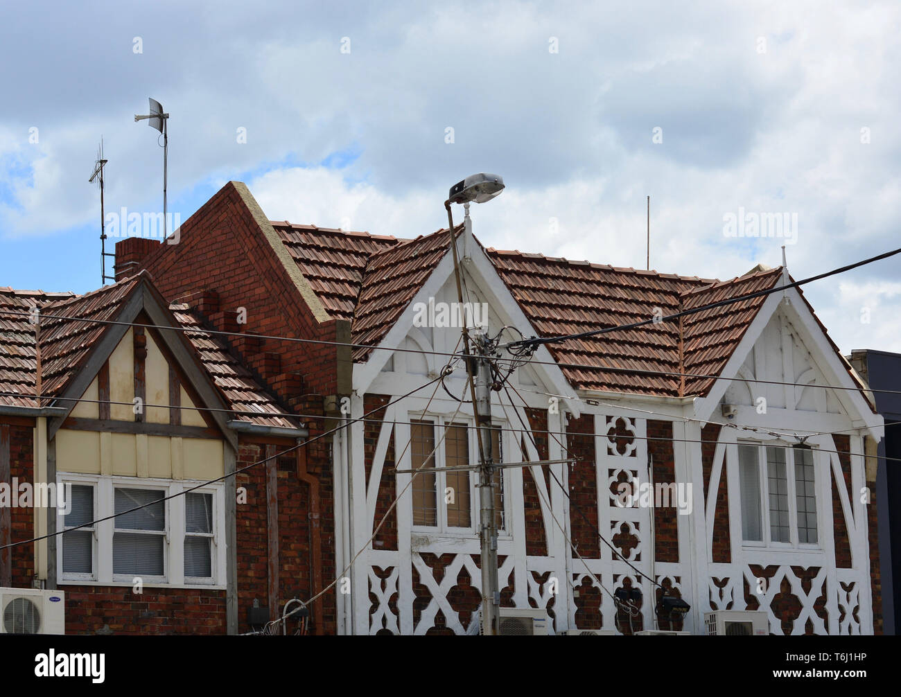 Old house on a street Stock Photo - Alamy