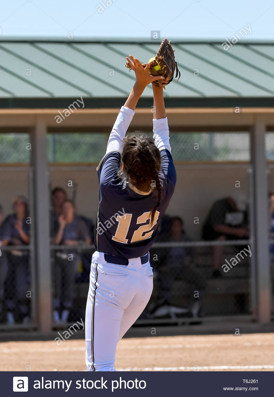 Female Softball Player High Resolution Stock Photography and Images - Alamy