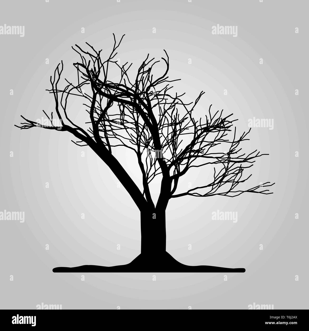 Tree icon. Forest symbol. Flat web sign on white background. Vector eps ...