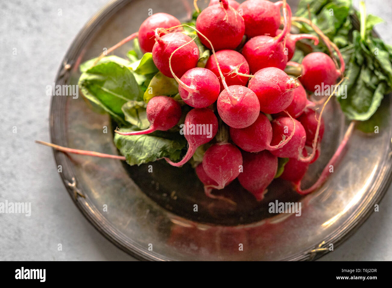 Radishes with butter hi-res stock photography and images - Alamy