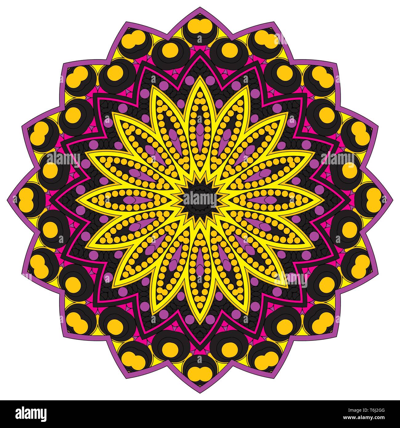 Arabic mandala Stock Vector Images - Alamy
