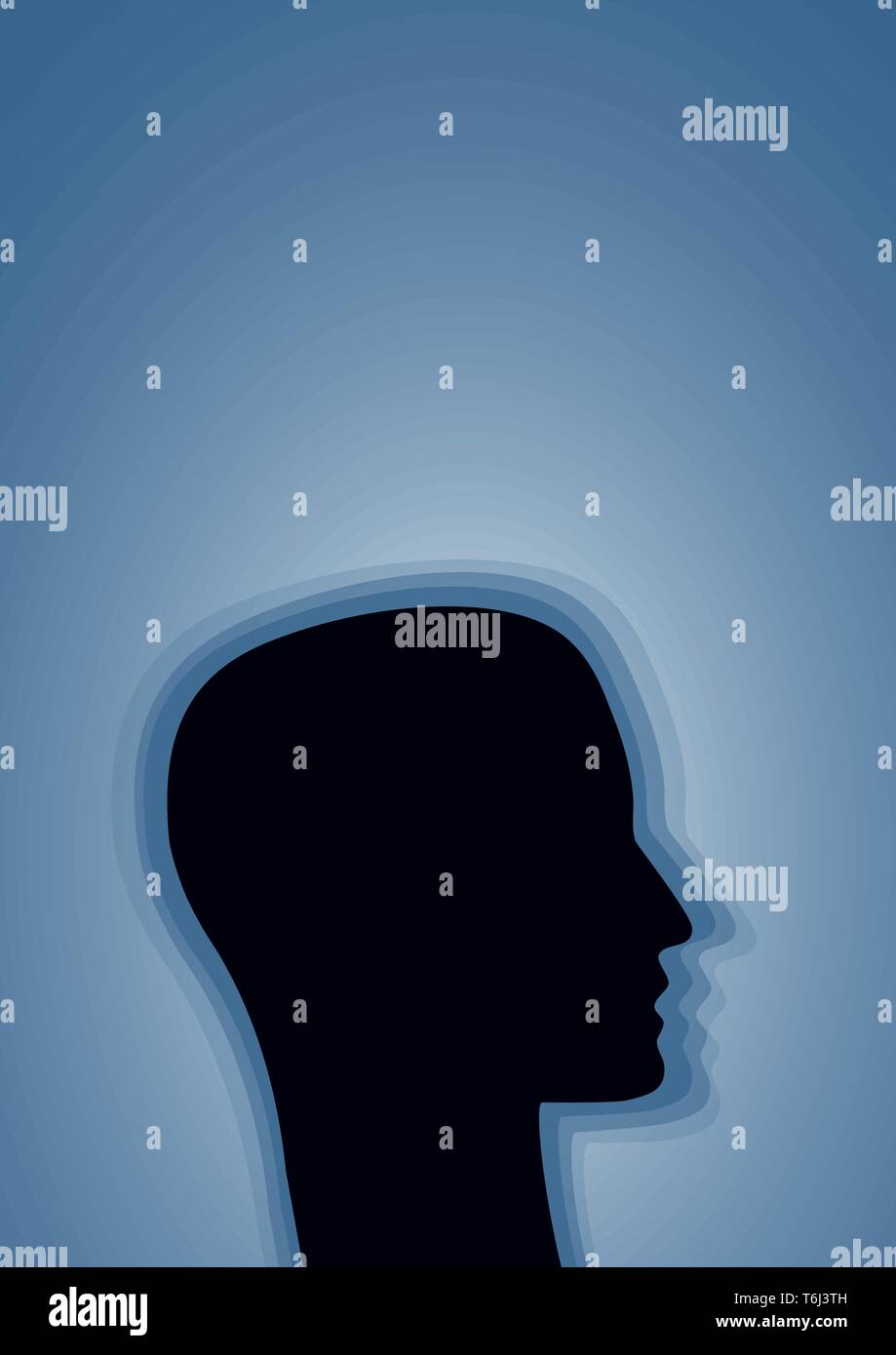 Vector head shaking. Tremor of a person Stock Vector Image & Art - Alamy