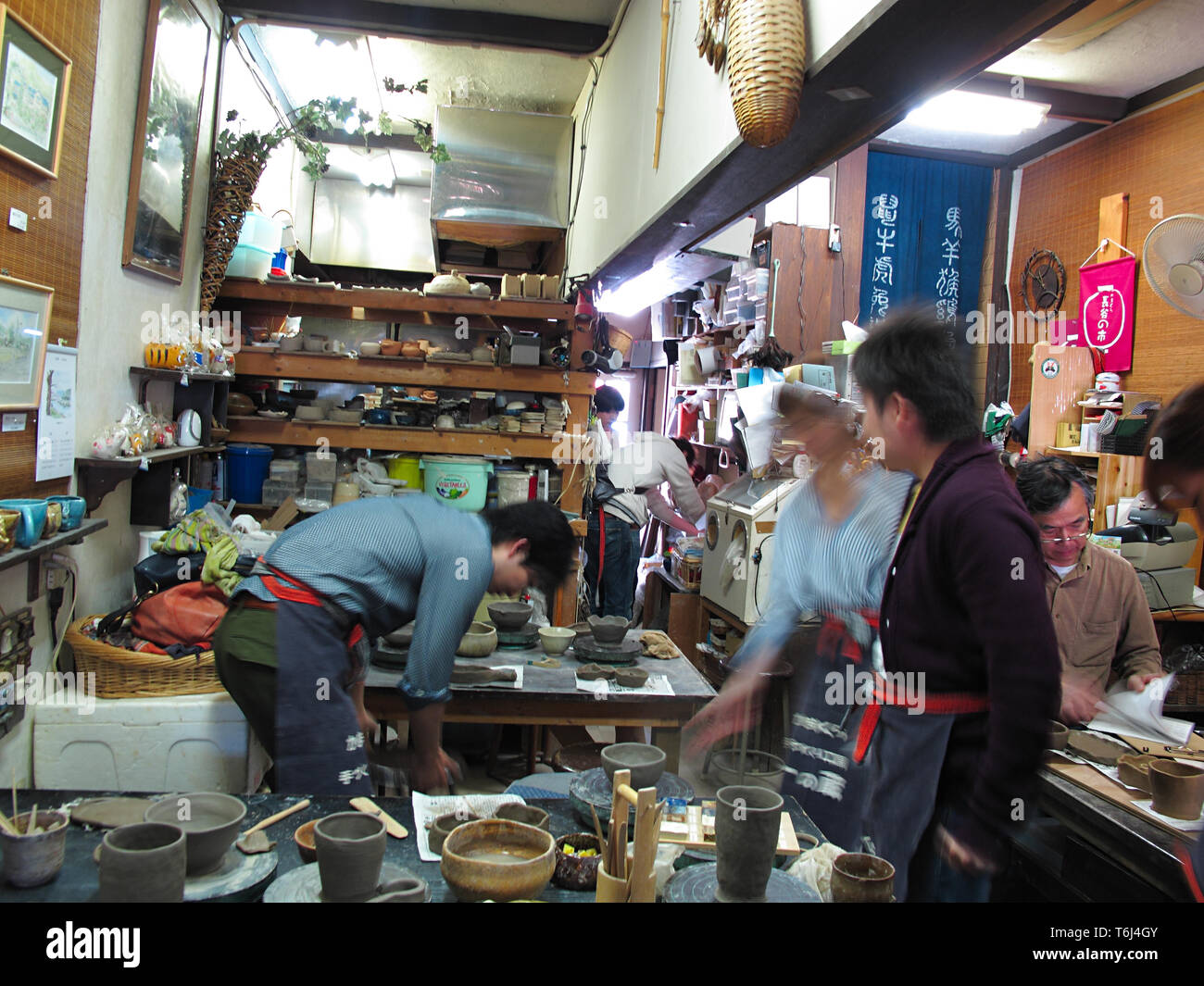 Potter's workshop in Kamakura, Japan Stock Photo - Alamy