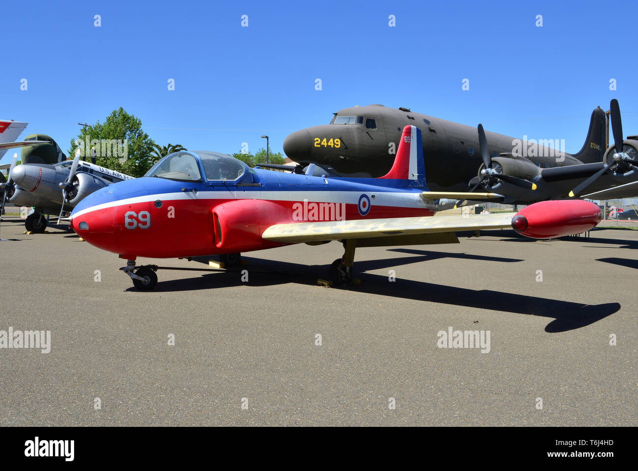 BAC Jet Provost Stock Photo - Alamy