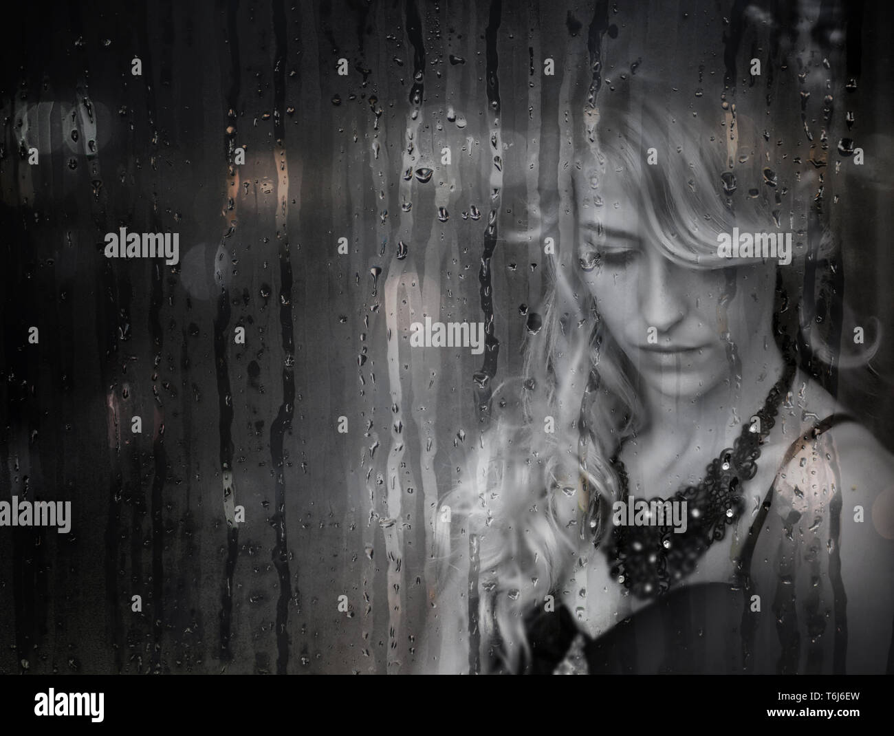 Model melancholy hi-res stock photography and images - Alamy