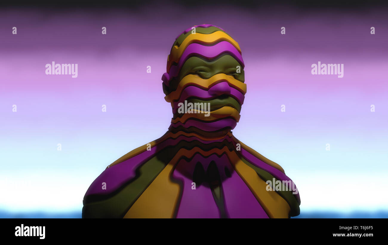 3d render Human figure concept illustration background Stock Photo - Alamy