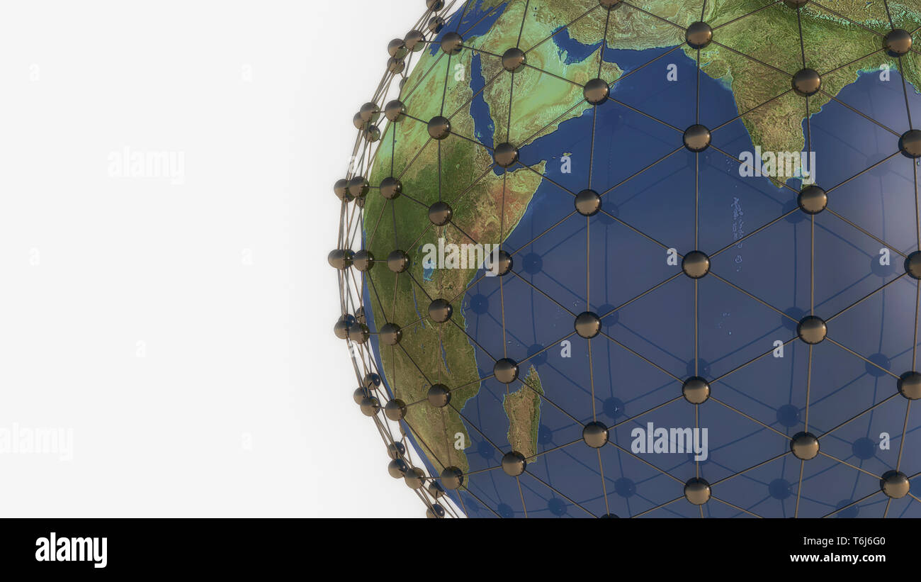 Planet earth connections hi-res stock photography and images - Alamy