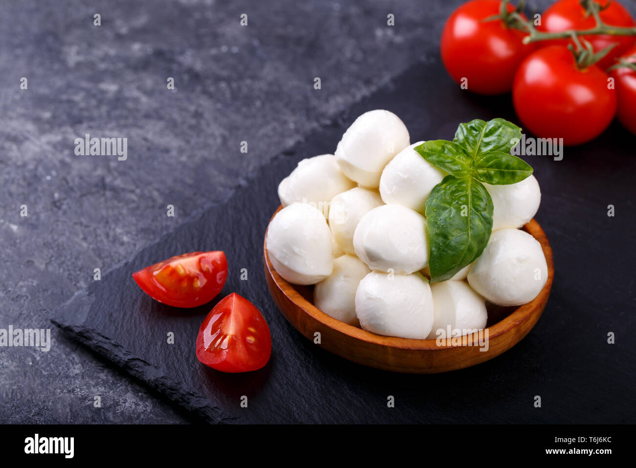 Italian mozzarella cheese Stock Photo - Alamy