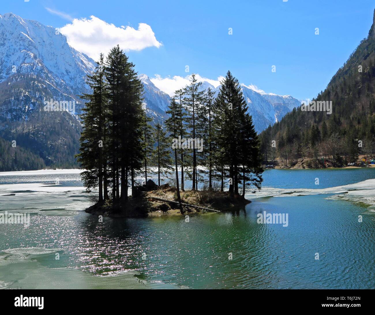 Lago di cave del predil hi-res stock photography and images - Alamy